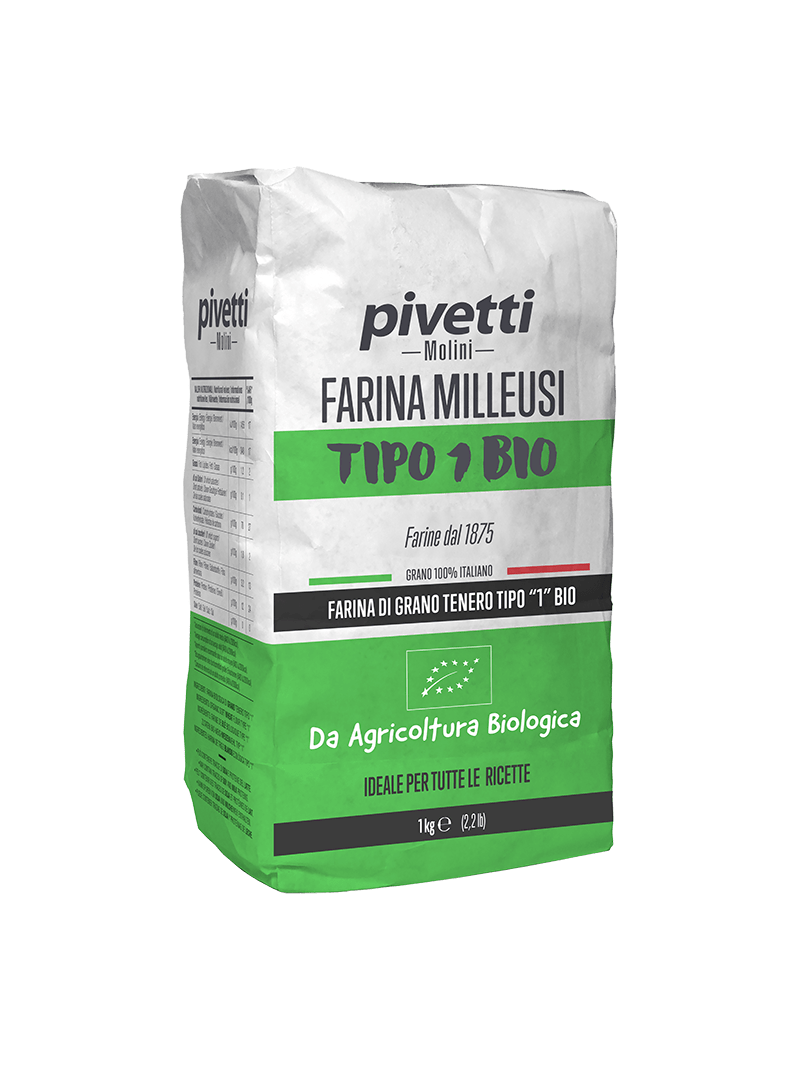 Milleusi Organic Type 1 Flour - Molini Pivetti